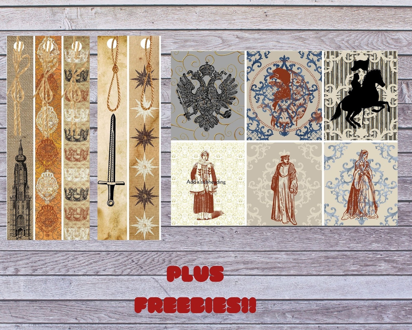 Printable Royal Junk Journal Kit Junk Journal Digital Kit - Etsy