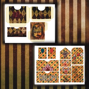 Printable Creepy Junk Journal Kit, Halloween Journal, Creepy Ephemera ...