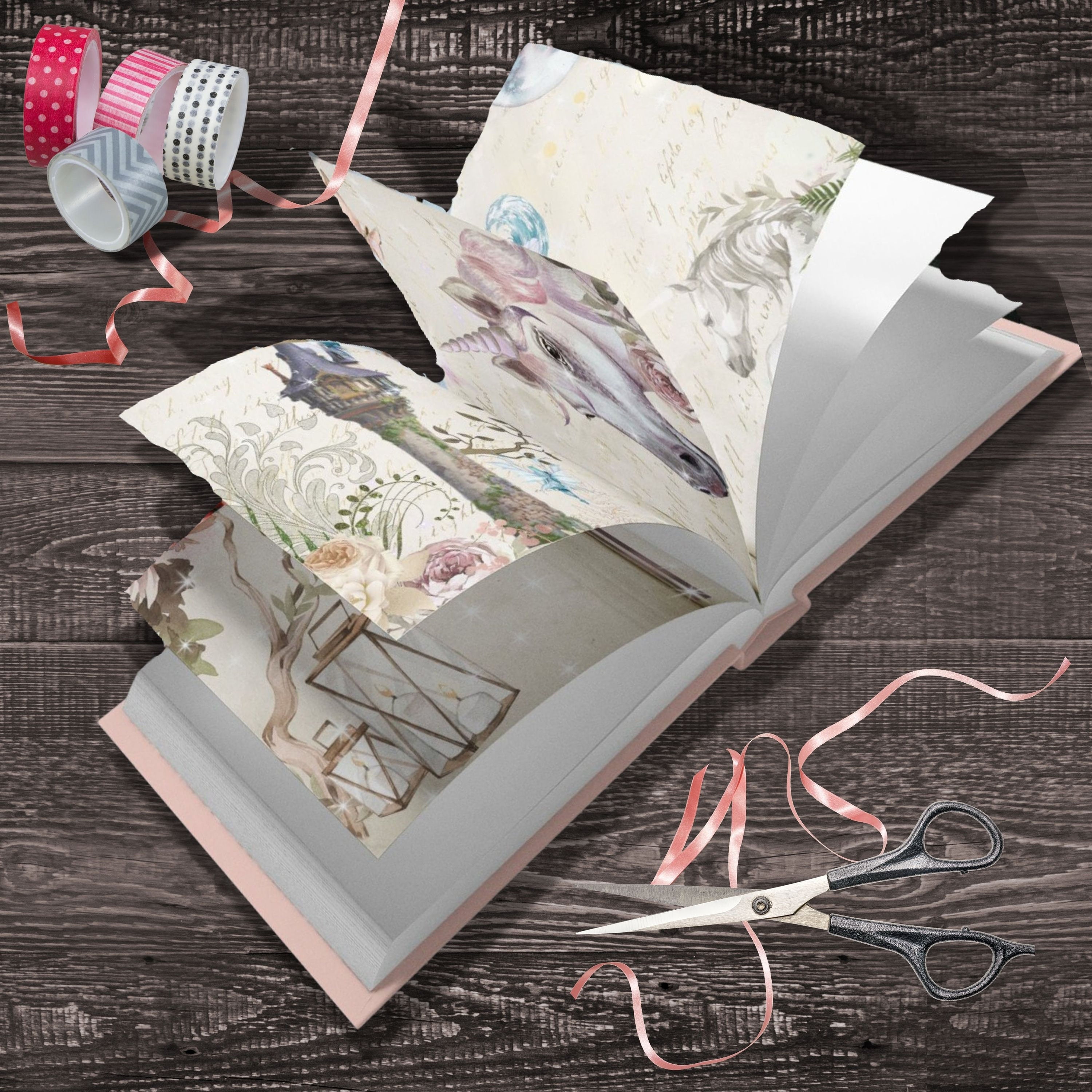 Printable Junk Journal Kit Digital Download Junk Journal - Etsy