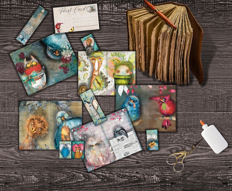 Printable Junk Journal Kit Junk Journal Kit Digital Junk - Etsy