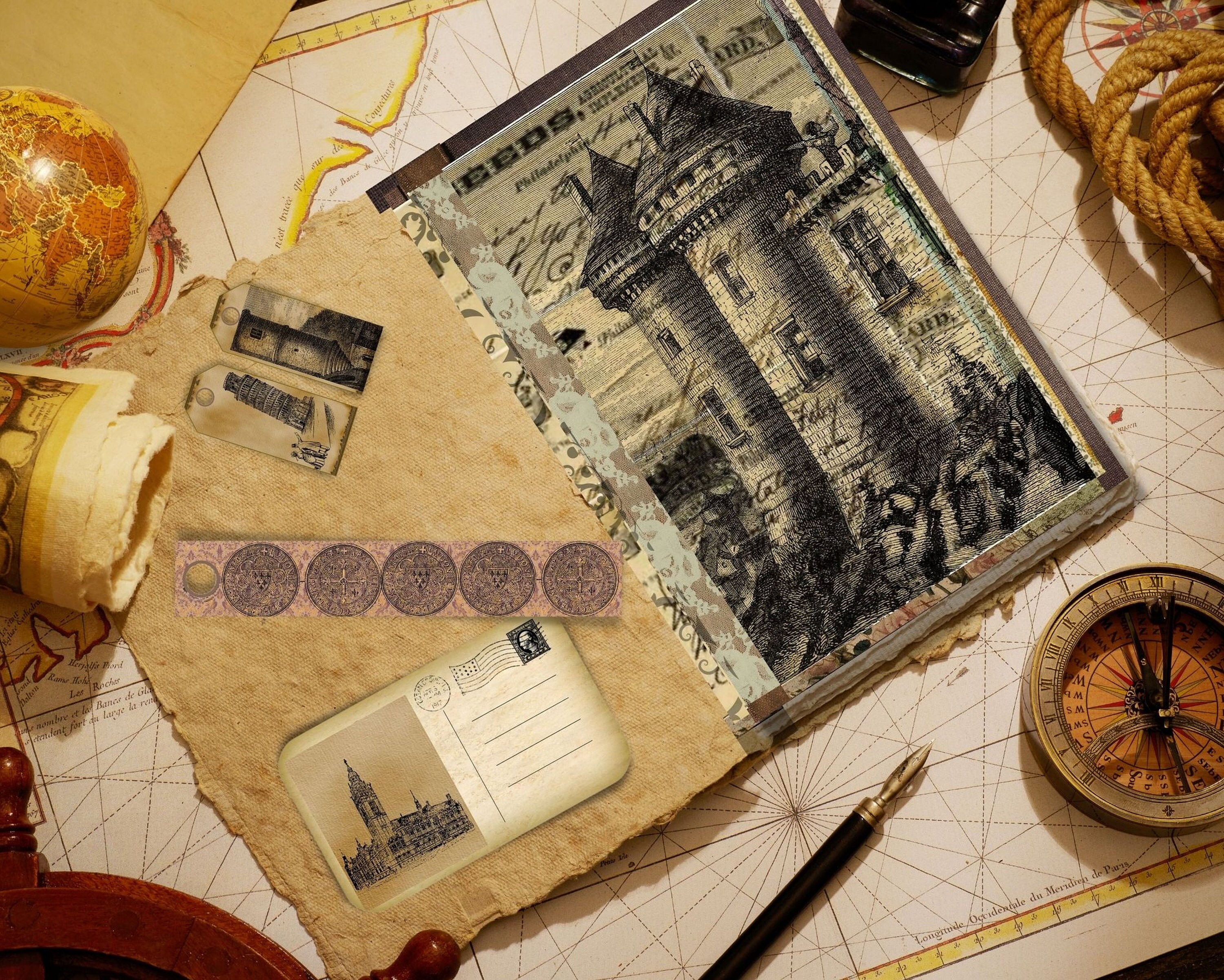 Printable Royal Junk Journal Kit Junk Journal Digital Kit - Etsy