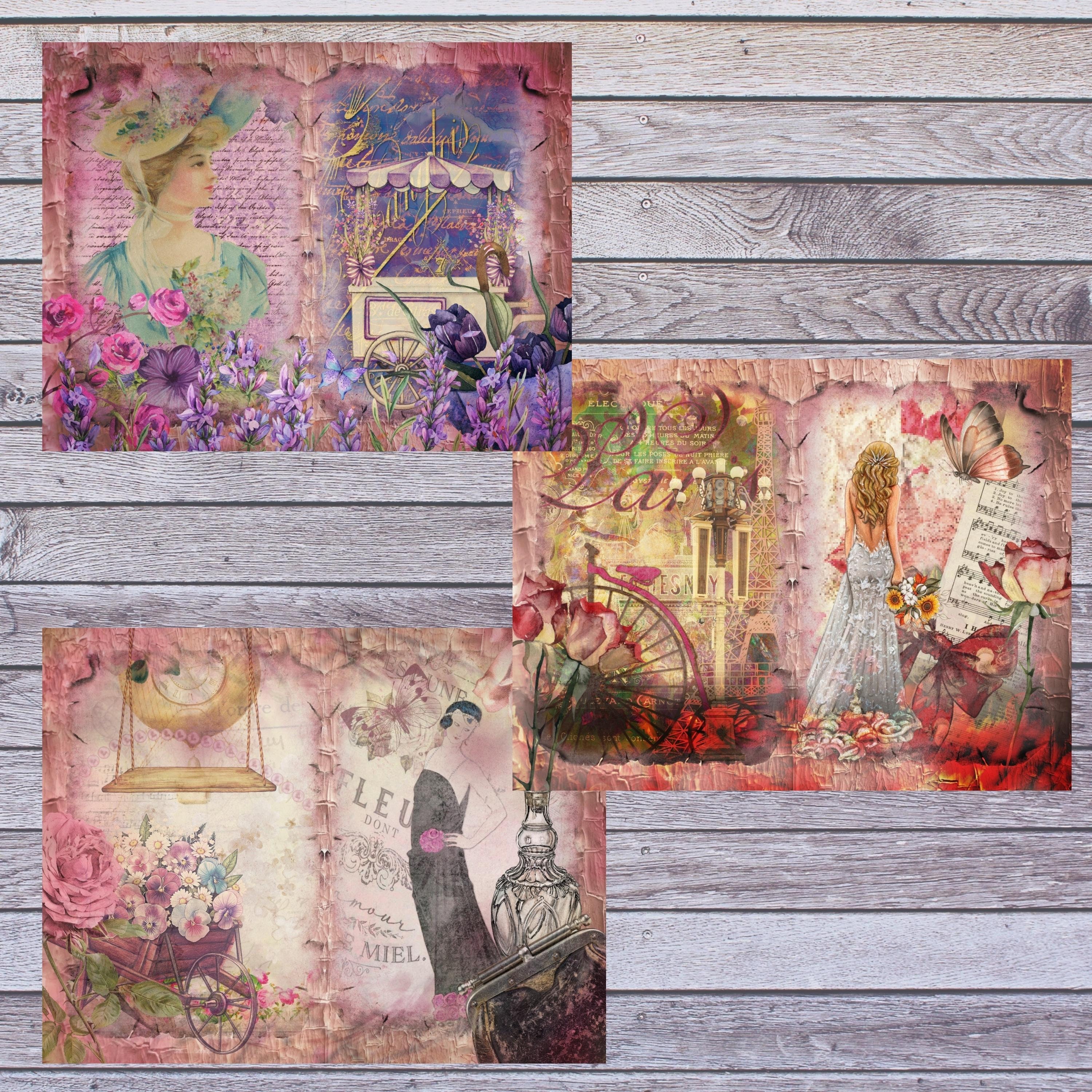 Digital Journal Craft Kit Kit Junk Journal Kits Journal - Etsy