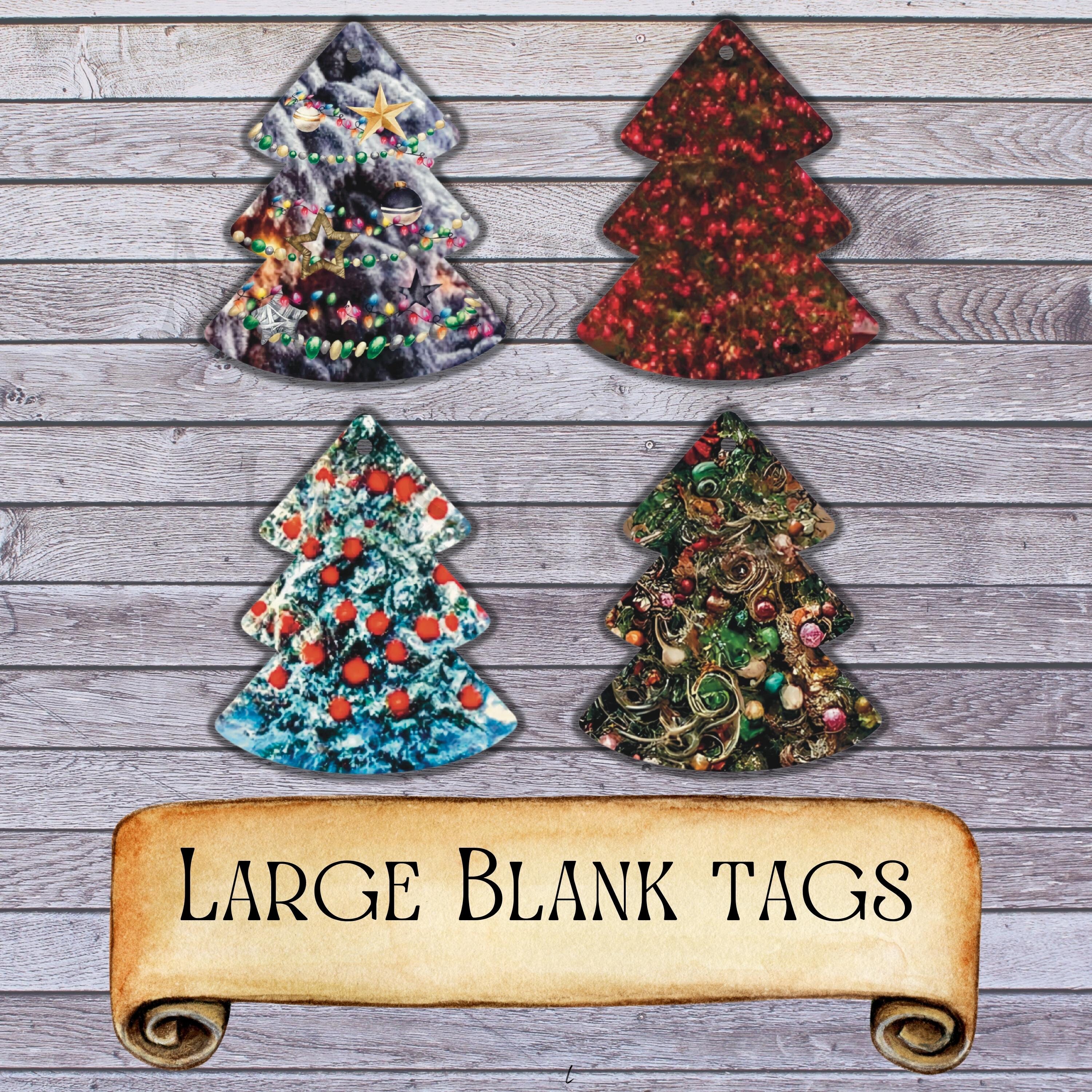 Printable Christmas Tree Gift Tags Hang Tagschristmas Gift - Etsy