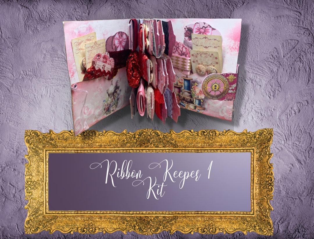 Ribbon Keeper Ephemera Storage Book | Junk Journal Supplies ...