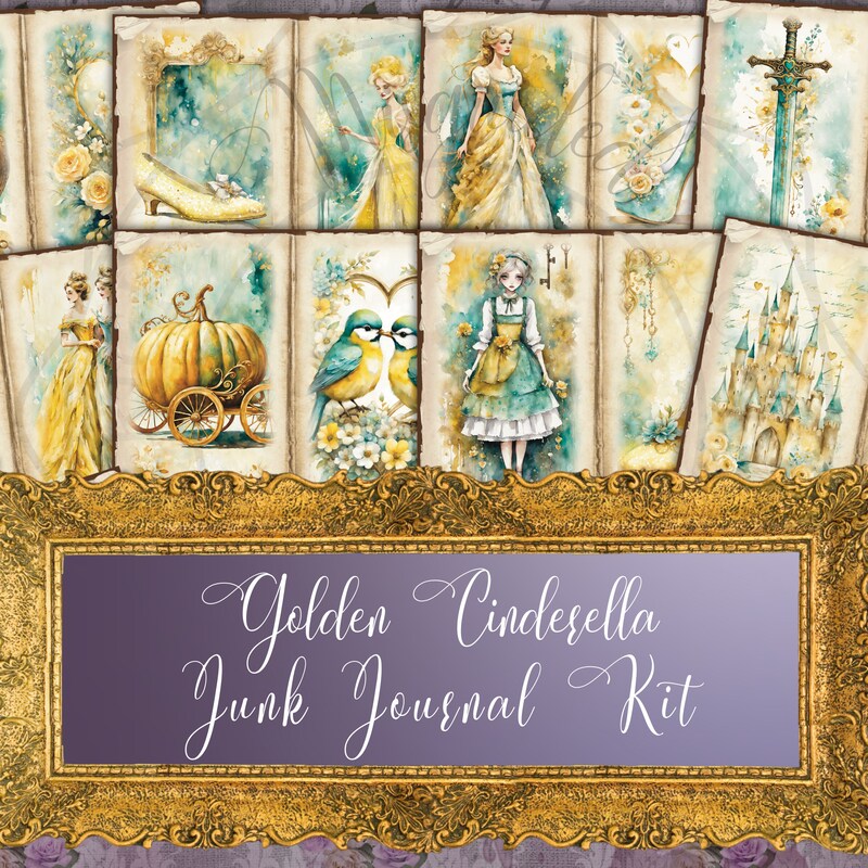 Cinderella Scrapbook - Etsy