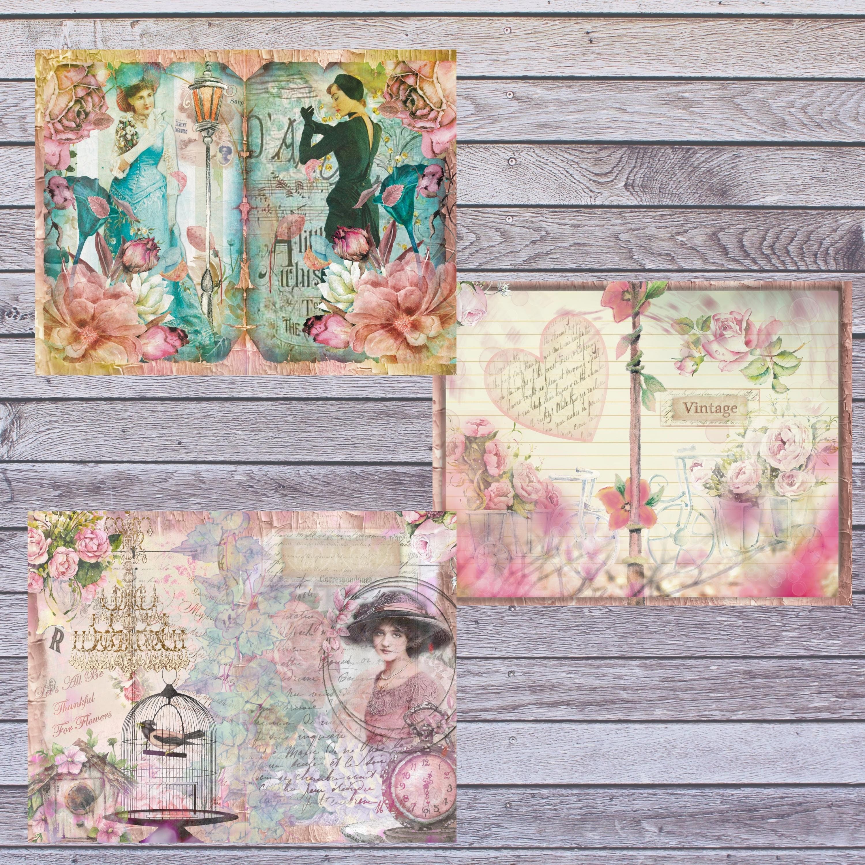 Digital Journal Craft Kit Kit Junk Journal Kits Journal - Etsy