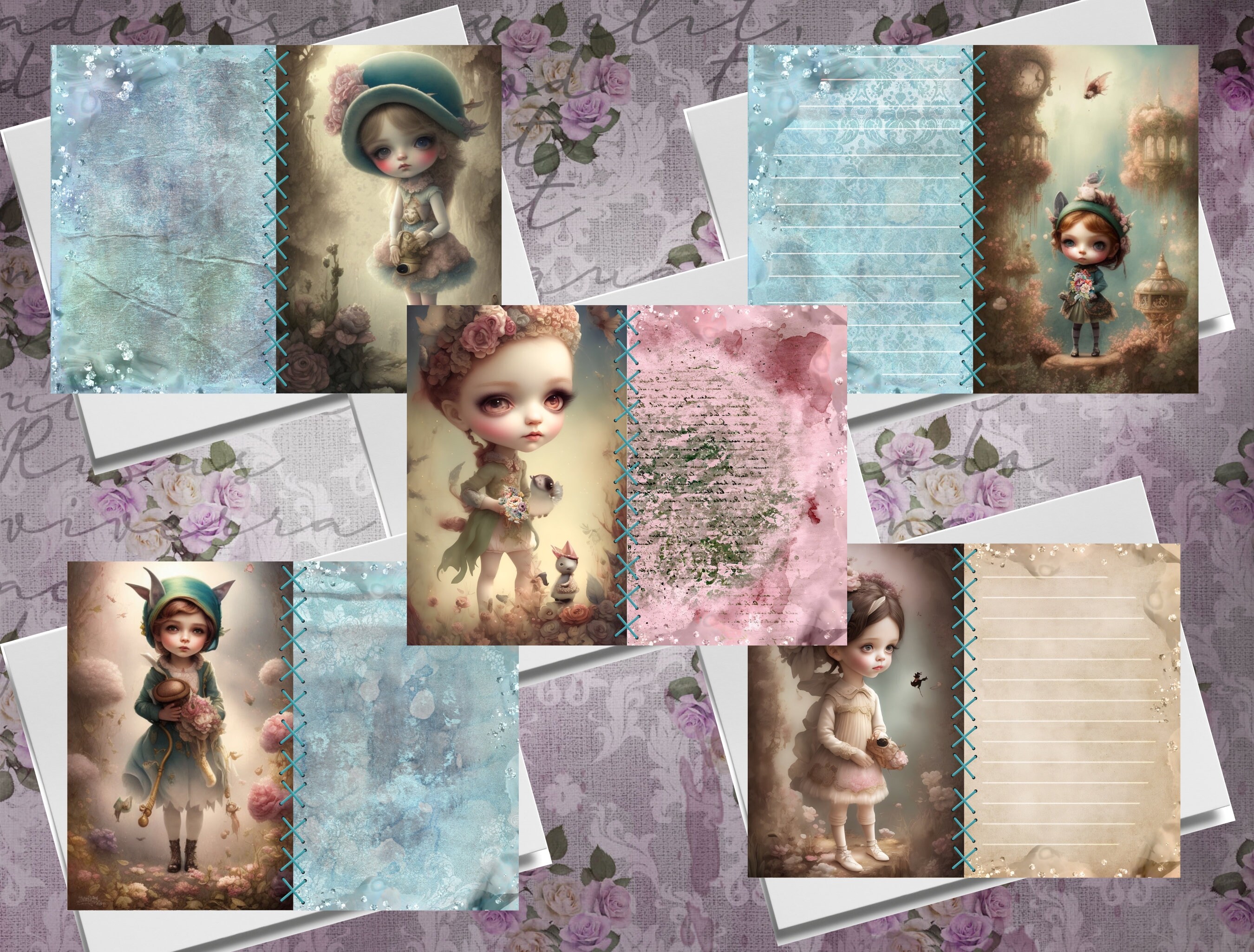 Peter Pan Junk Journal Kit | Peter Pan, Neverland, Tinker Bell , Junk ...