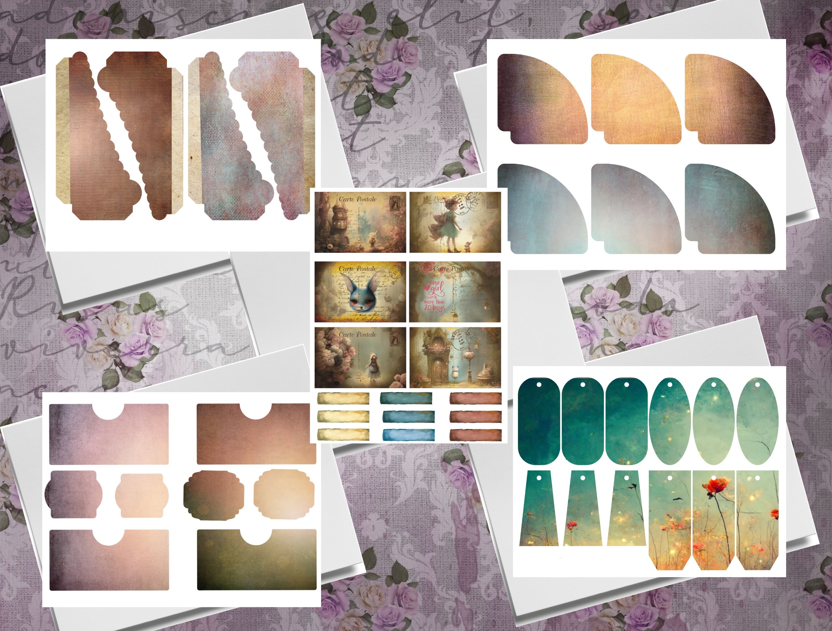 Peter Pan Junk Journal Kit | Peter Pan, Neverland, Tinker Bell , Junk ...