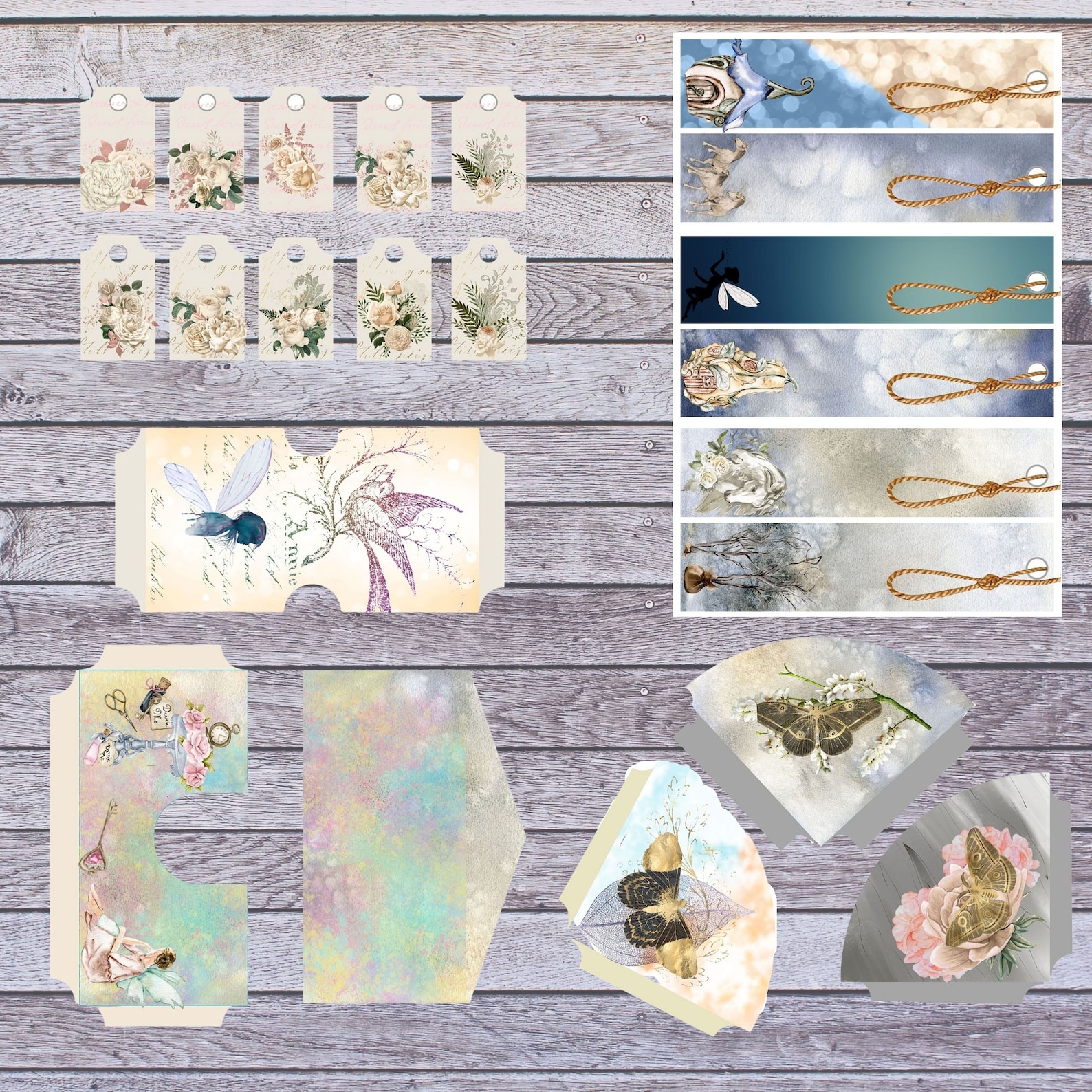 Printable Junk Journal Kit Digital Download Junk Journal - Etsy