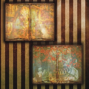 Printable Creepy Junk Journal Kit, Halloween Journal, Creepy Ephemera ...