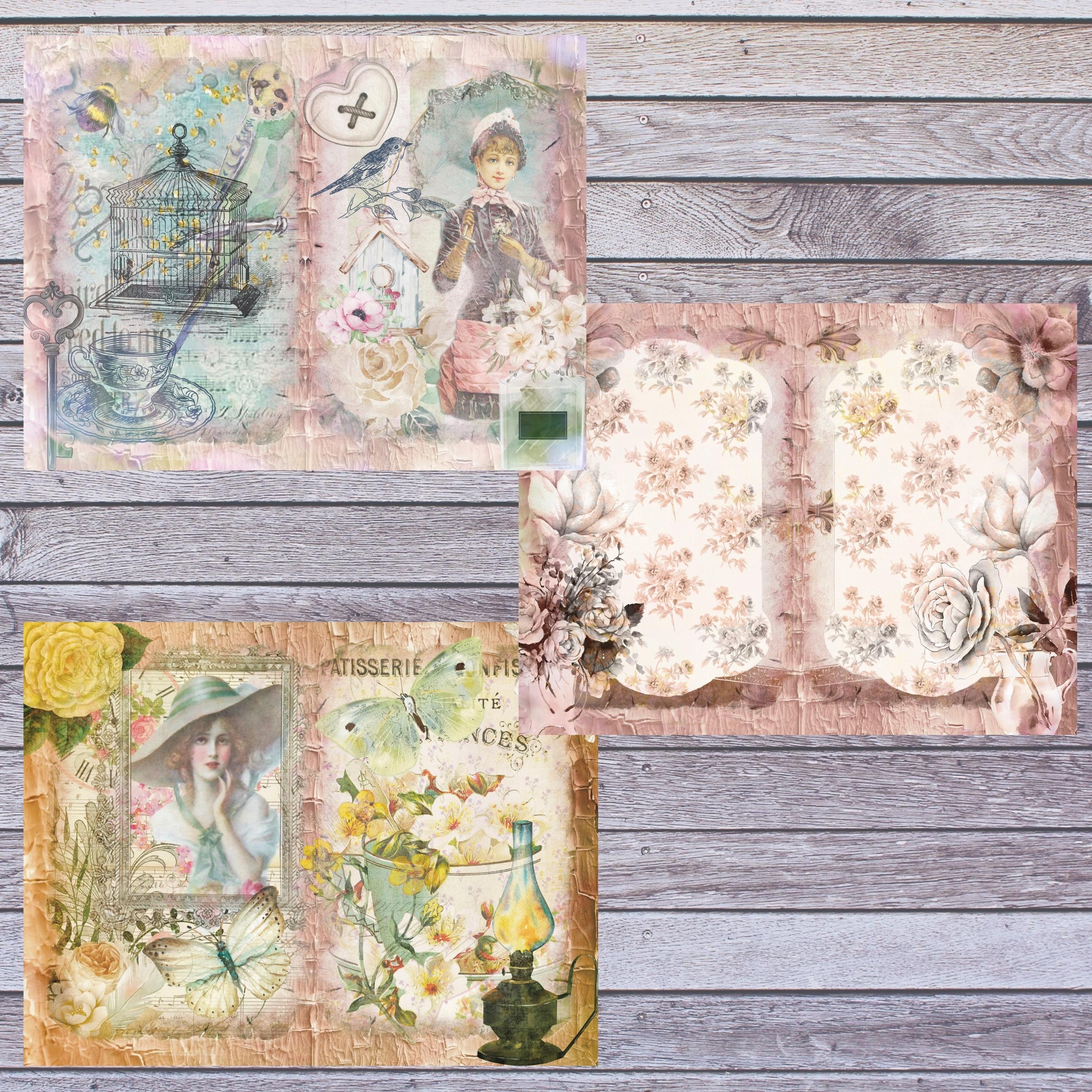 Digital Journal Craft Kit Kit Junk Journal Kits Journal - Etsy