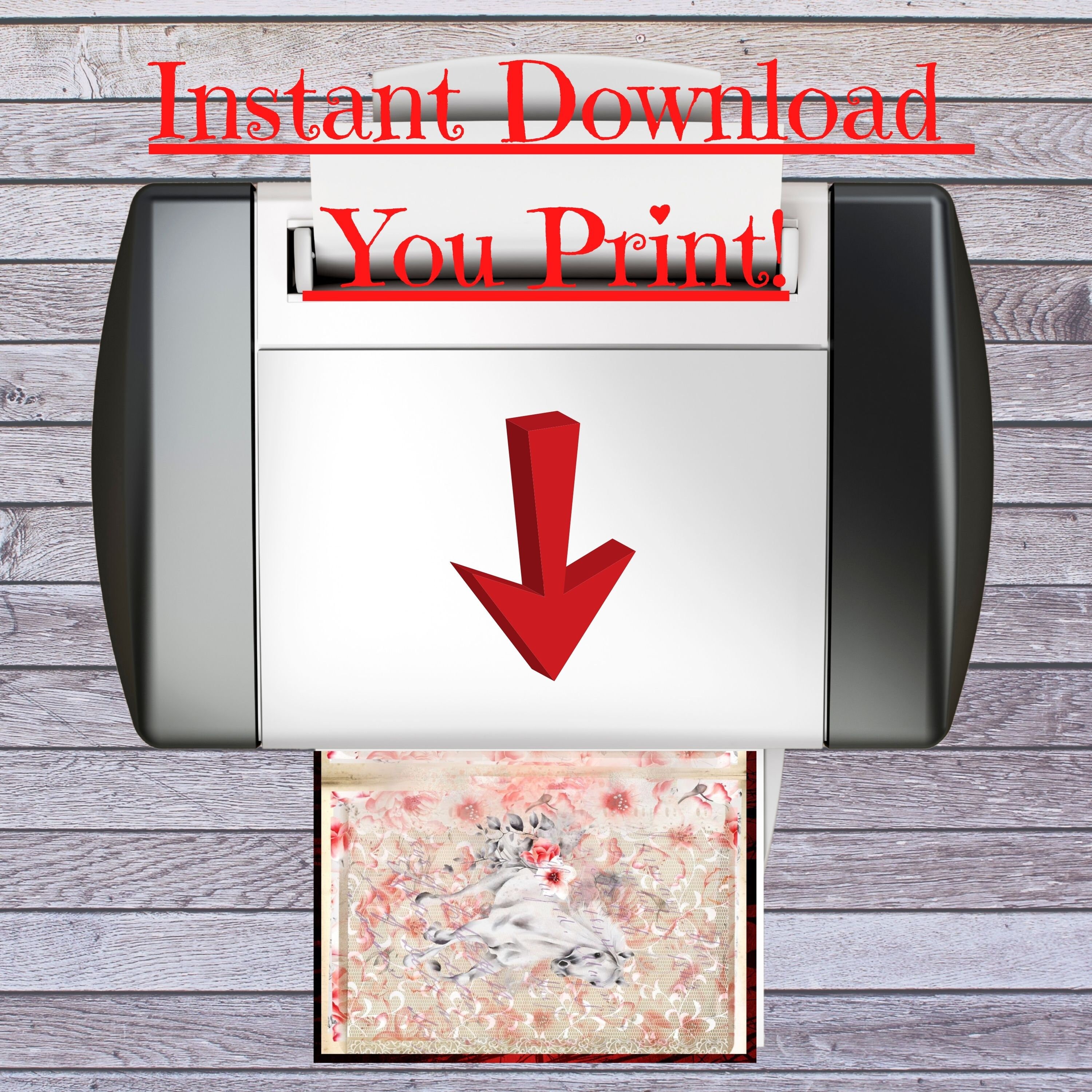 Printable Junk Journal Kit Instant Download Digital - Etsy