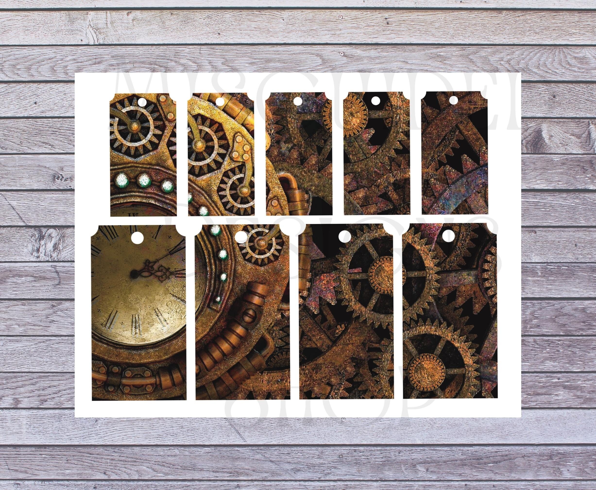 Printable Steampunk Ephemera Packephemera Downloadephemera - Etsy