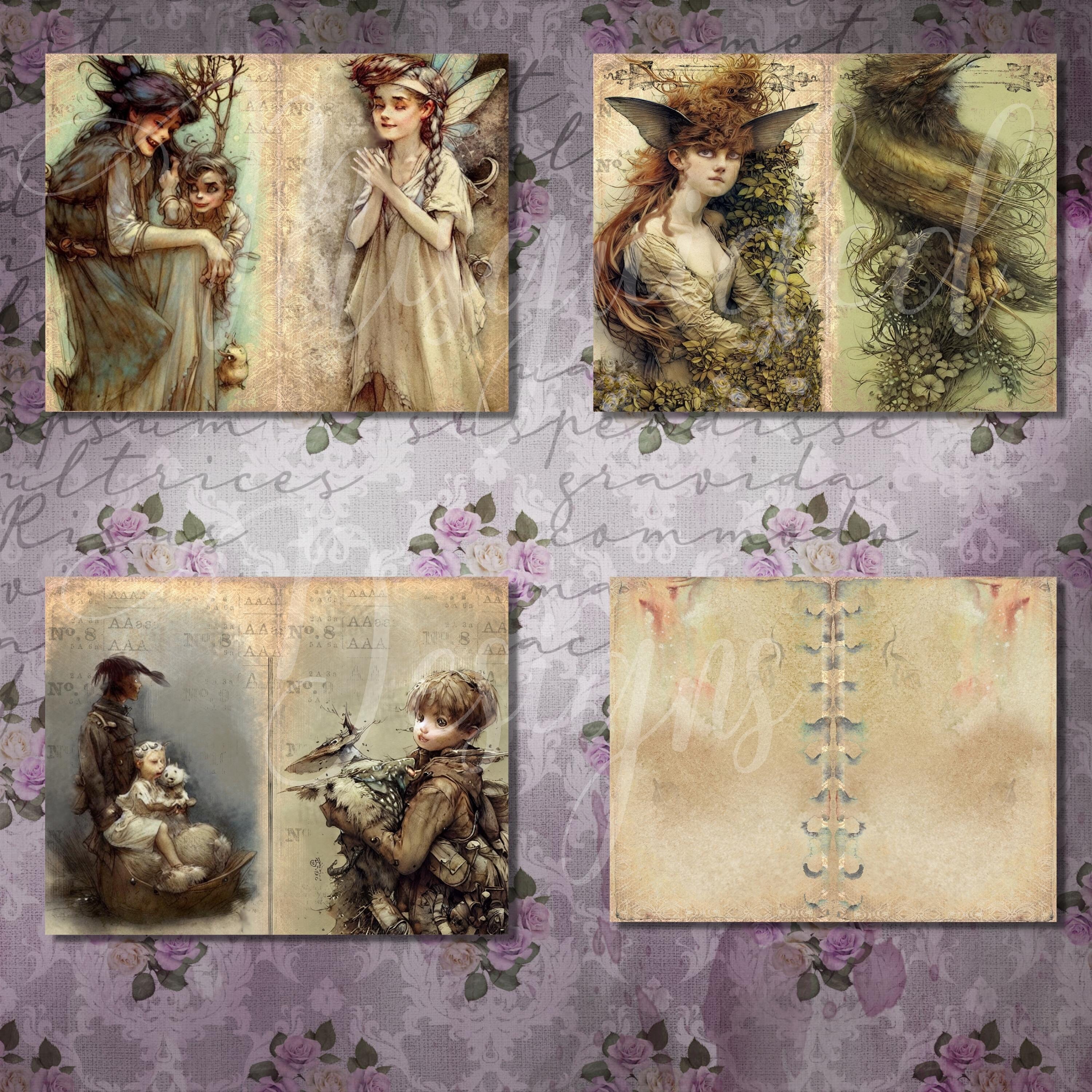 Junk Journal Kit Digital Journal Kit Printable Journal - Etsy