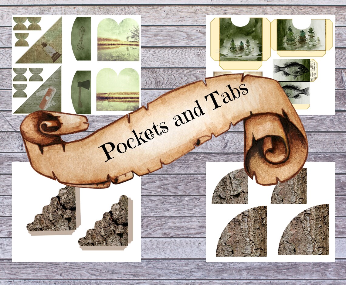 Printable Junk Journal Kit Junk Journal Tools Junk Journal - Etsy