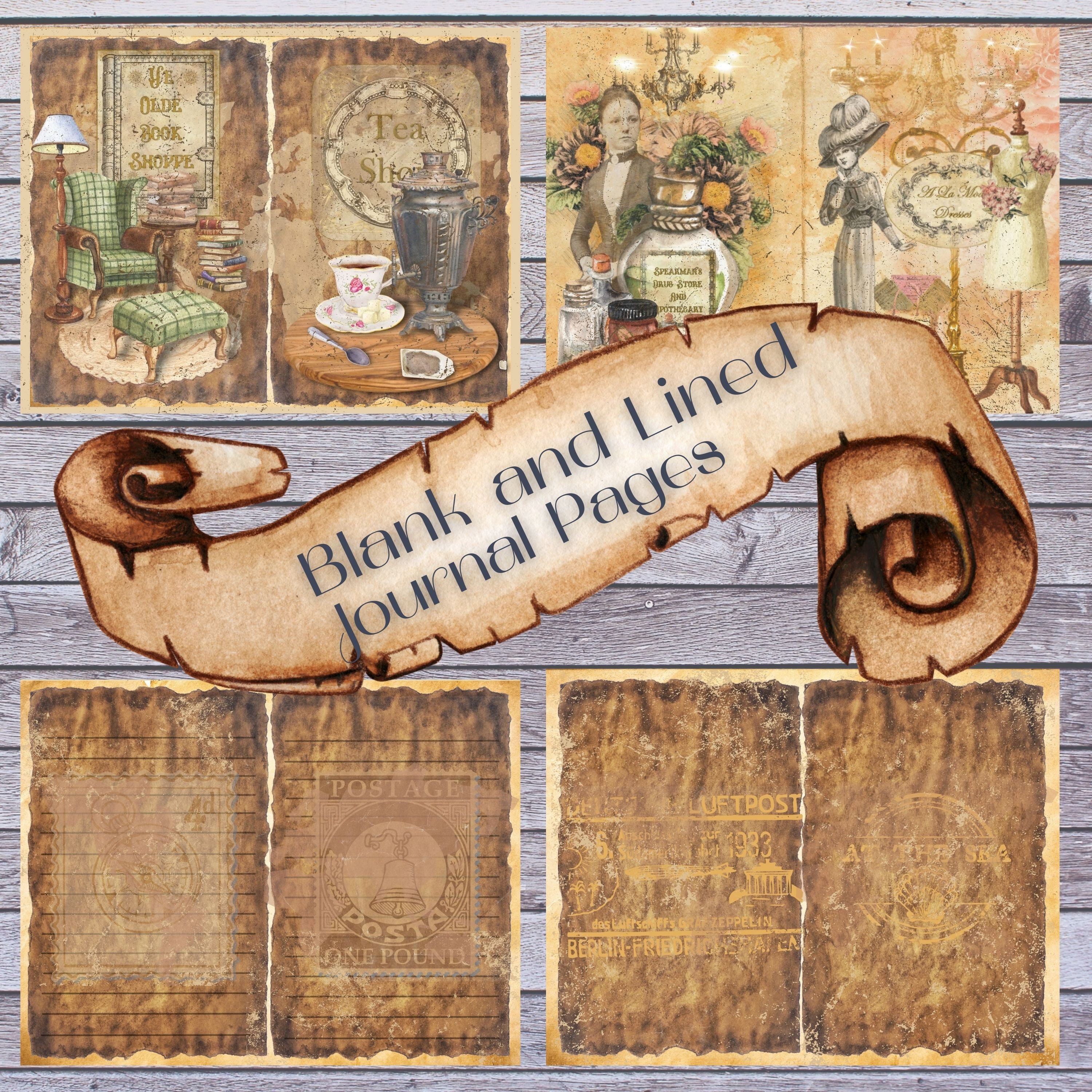 Printable Travel Junk Journal Kit Freebies Junk Journal Etsy