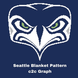 Seattle Crochet Blanket Pattern (c2c Including Written Instructions) - Etsy