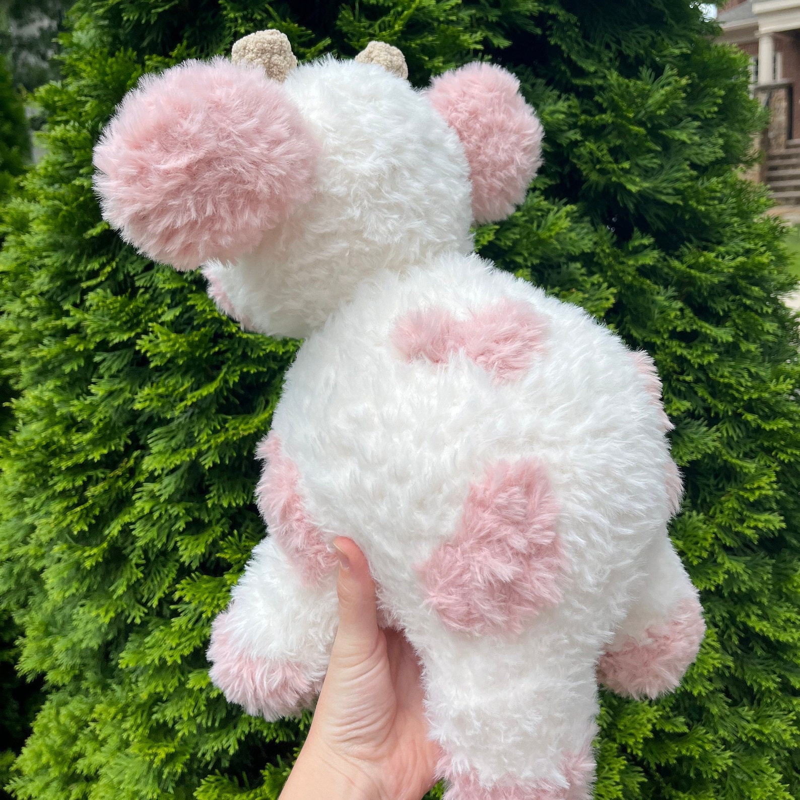 Crochet Fluffy Cow Pattern – Plush Toy DIY (PDF Pattern) - Etsy