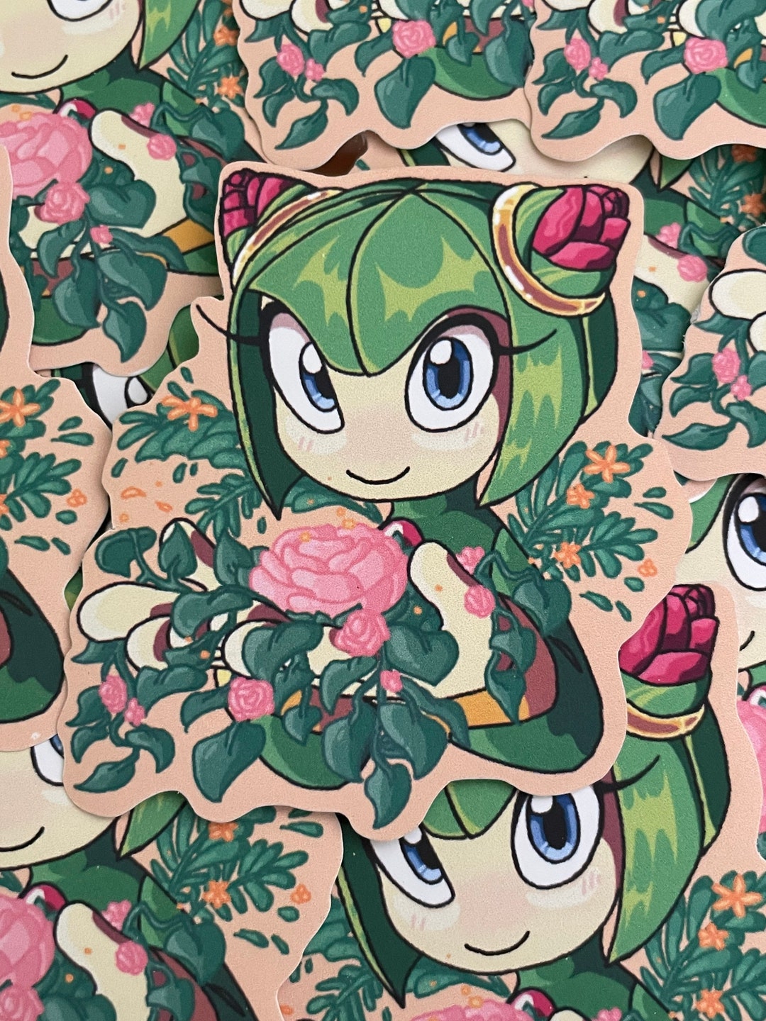 Cosmos Flowers Sonic X Sticker - Etsy