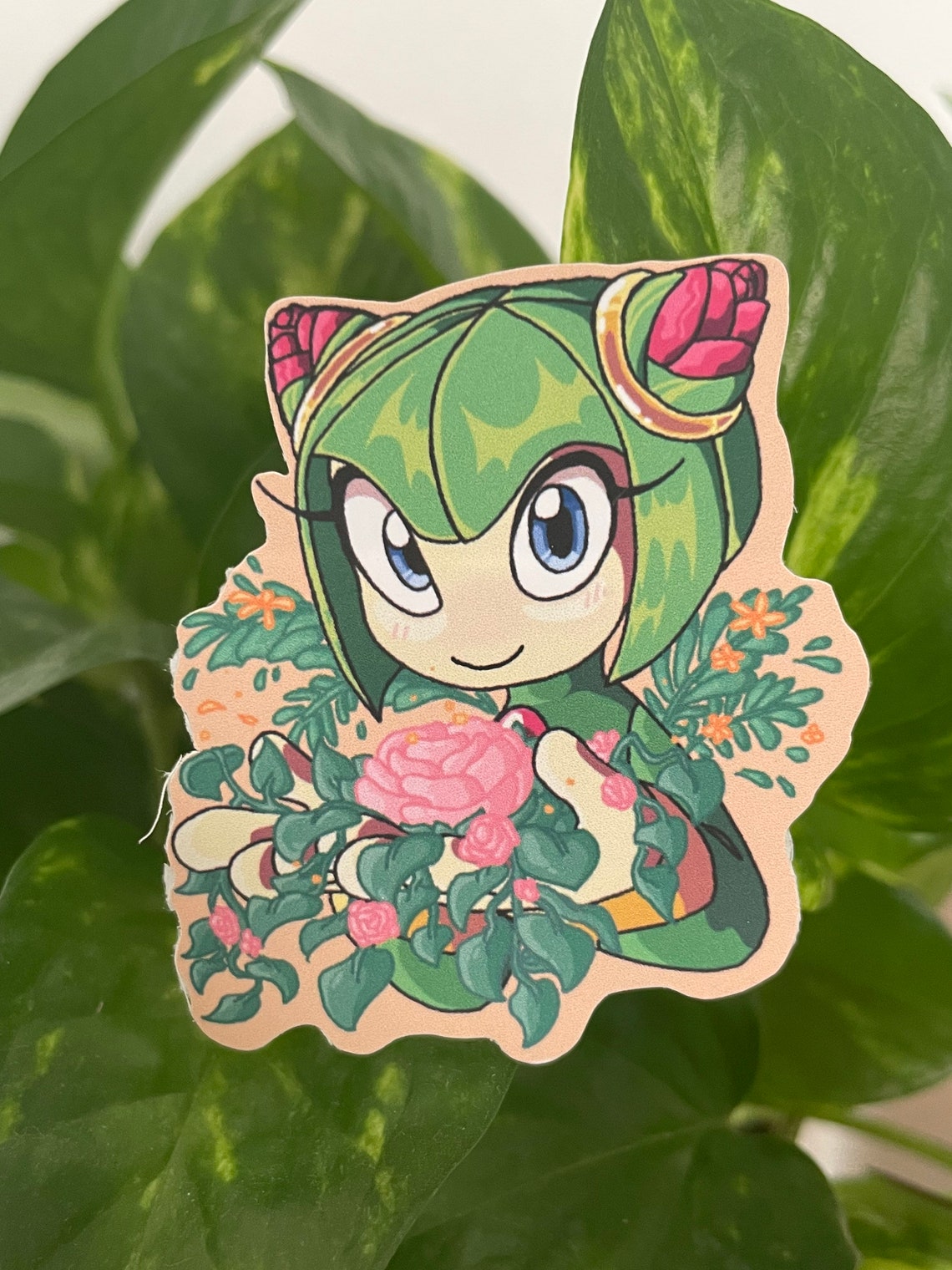 Cosmos Flowers Sonic X Sticker - Etsy
