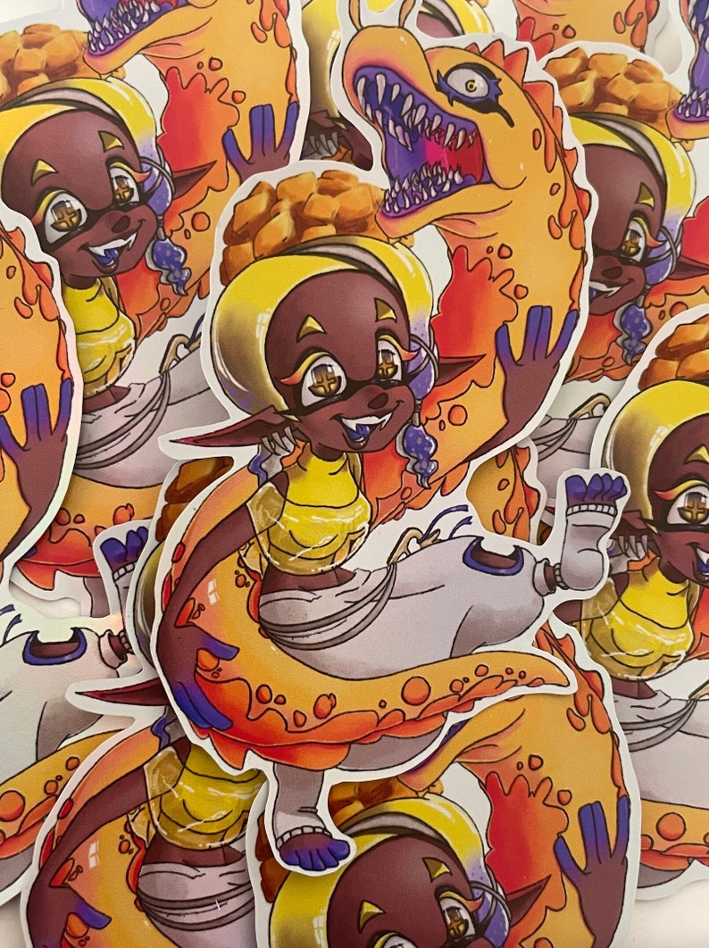 The Eel Deal Splatoon 3 Frye Deep Cut Idol - Etsy