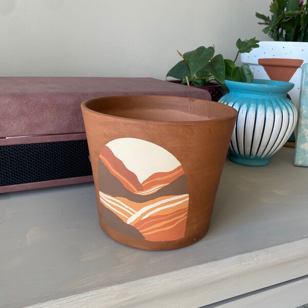 Terra Cotta Pots - Etsy