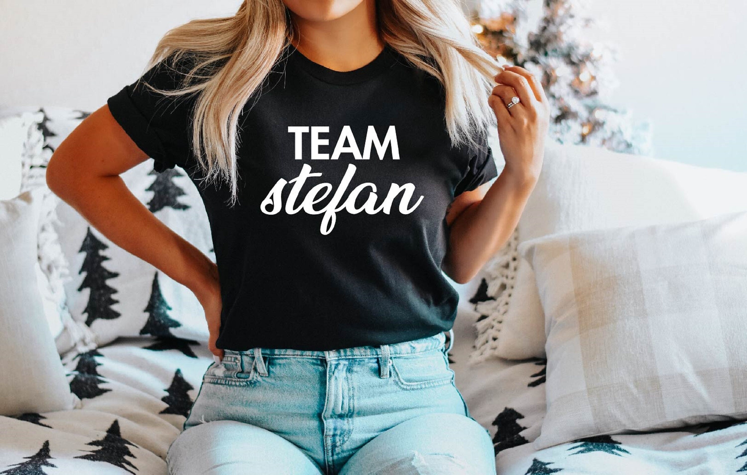 Team Stefan Shirt, Salvatore It's Ok To Love Them Both Shirt, The ...