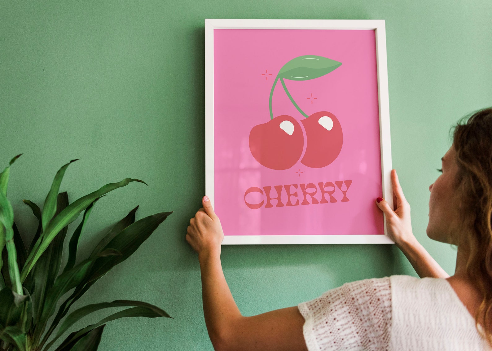 Cherry Retro Quote Digital Prints Wall Art 70s Wall Art - Etsy