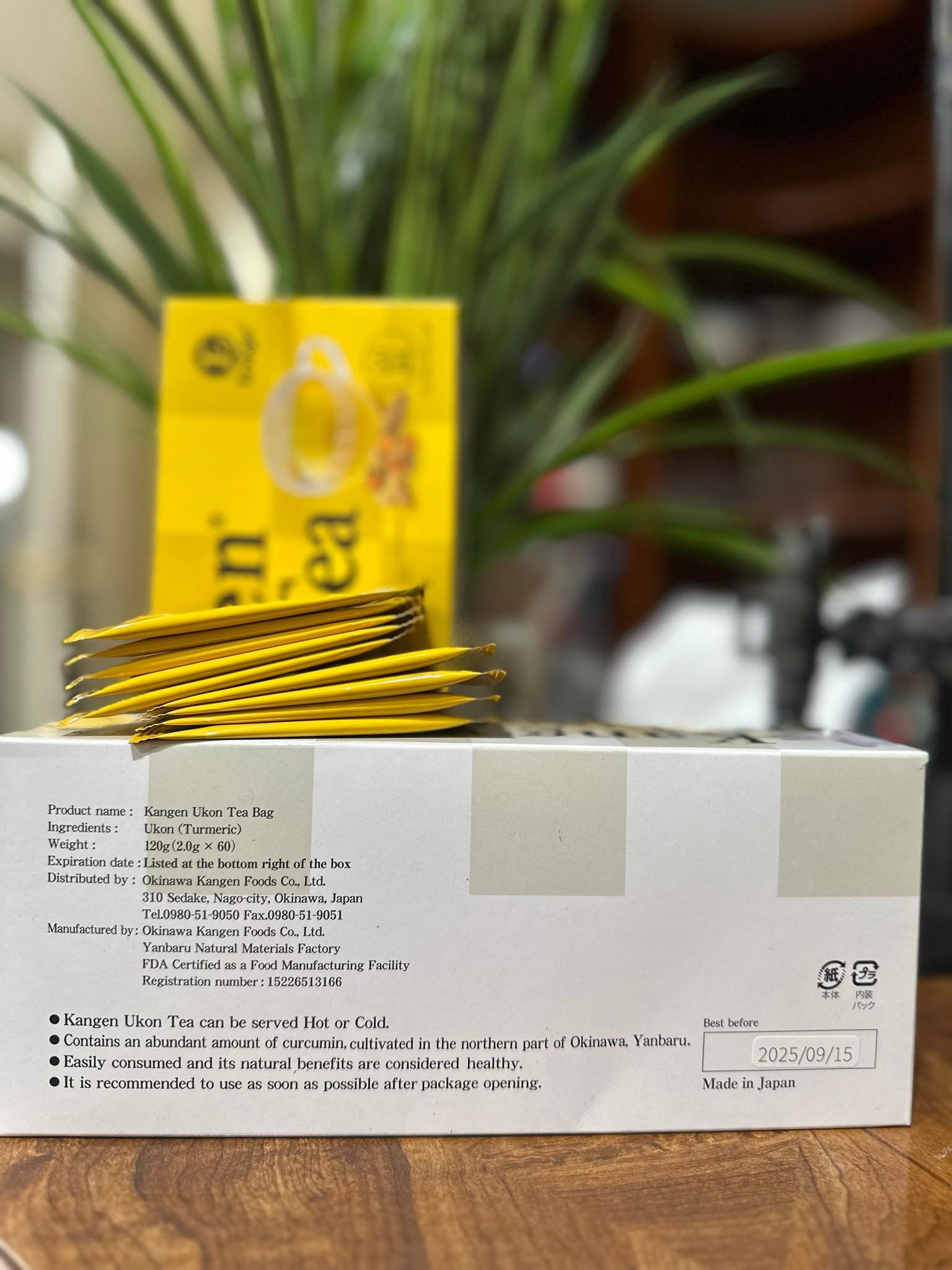 Organic Ukon Turmeric Tea Multivitamin - Etsy