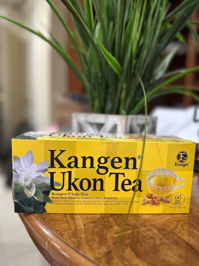 Organic Ukon Turmeric Tea Multivitamin - Etsy