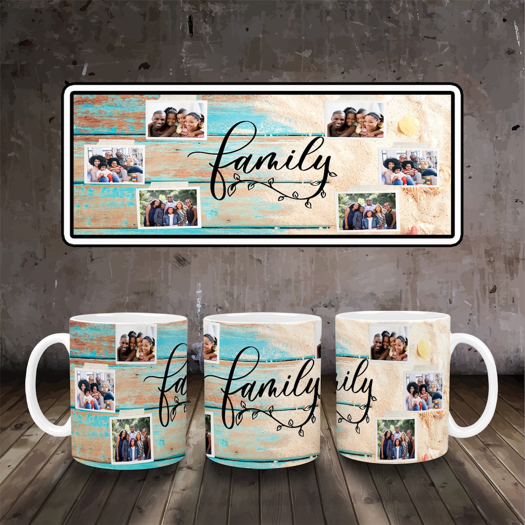 11oz & 15oz Family Photos Mug Sublimation Designs.png.mug PNG File ...