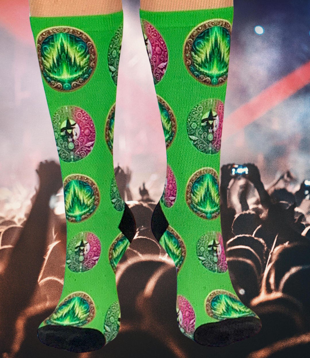 Wicked Socks, Musical Gift, Friends Gift, Holiday Gift, Birthday ...