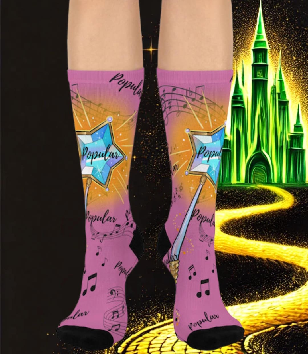 Wicked Socks: Funny Gift for Musical Theater Fans - Etsy