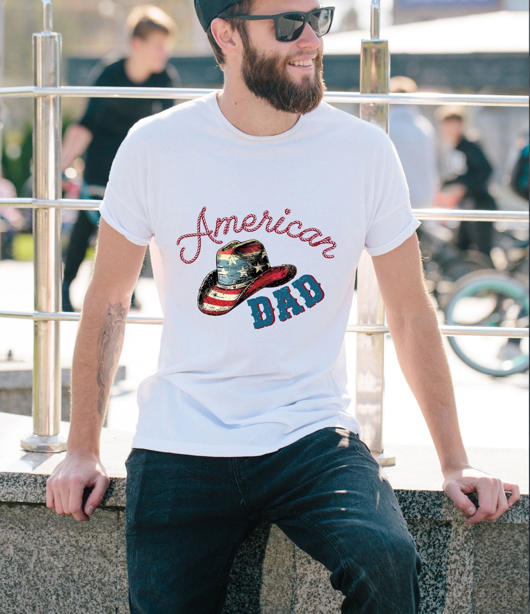 American Dad Shirt, Dad Gift, Husband Gift, Father Gift, Daddy Gift ...