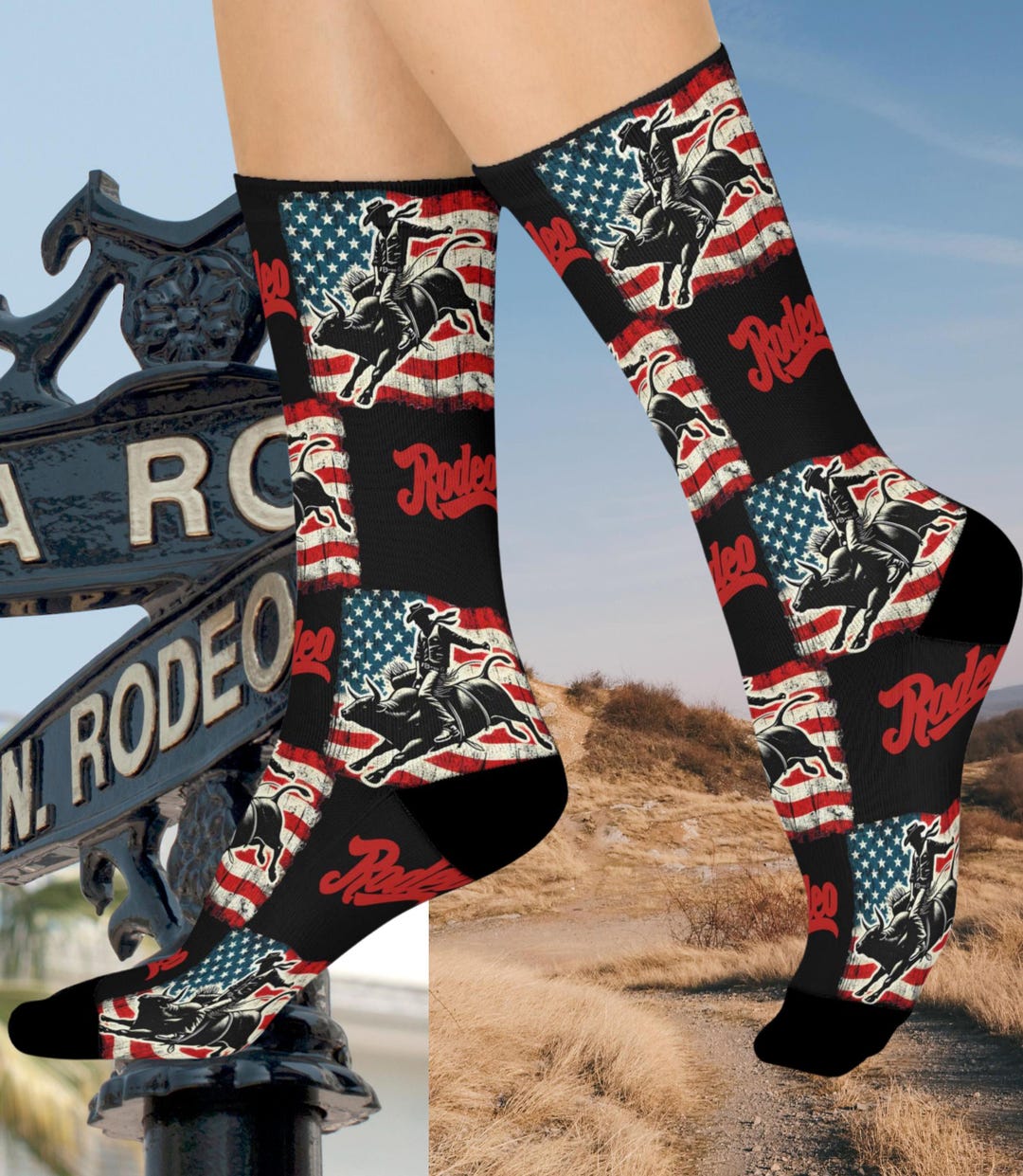 Rodeo Socks, Rodeo Cowboy, Girl Socks, Boy Gift, Bull Riding Gift ...