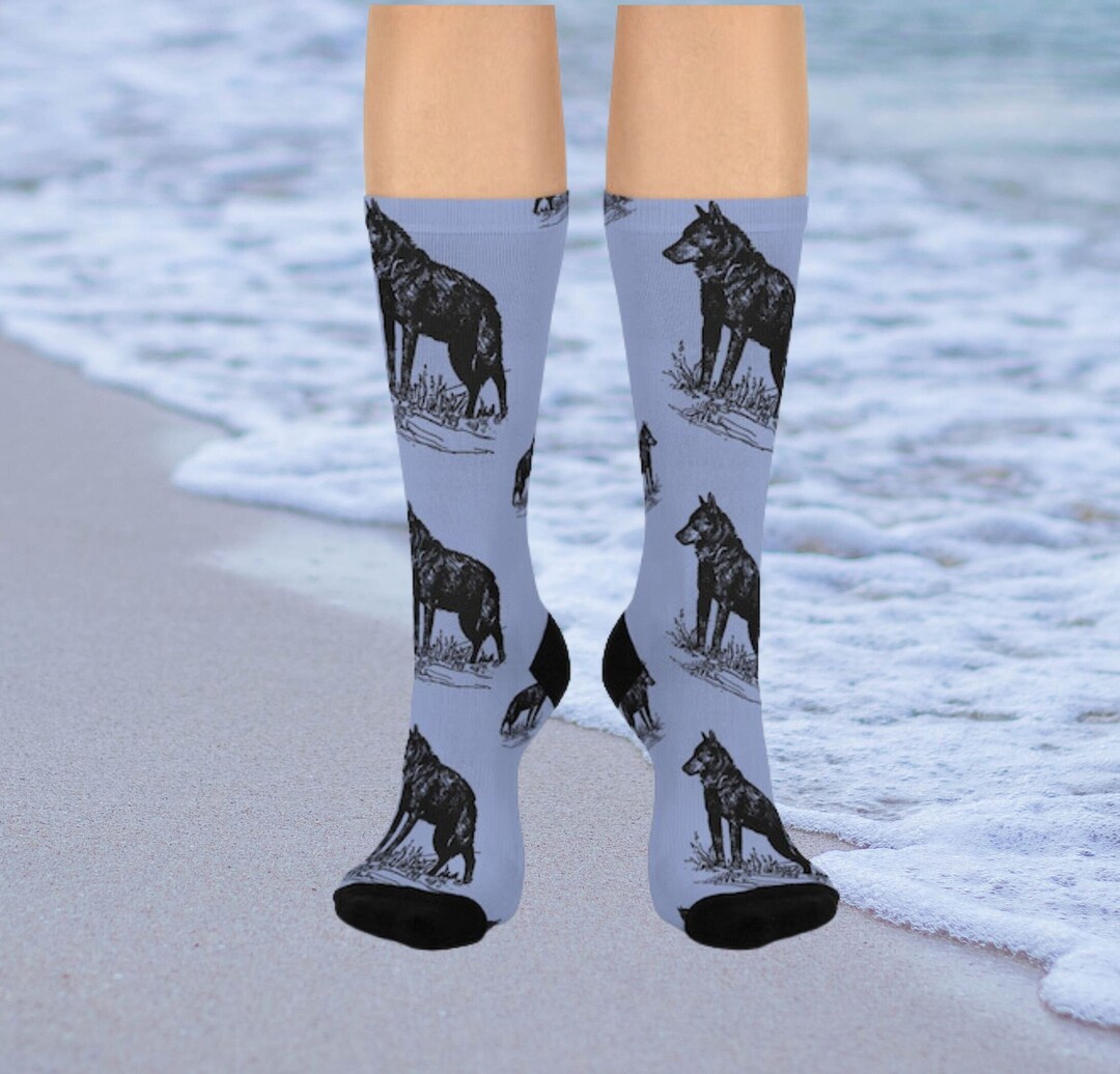 Wolf Socks, Friend Gift, Mom Gift, Dad Gift, Sister Gift, Brother Gift ...