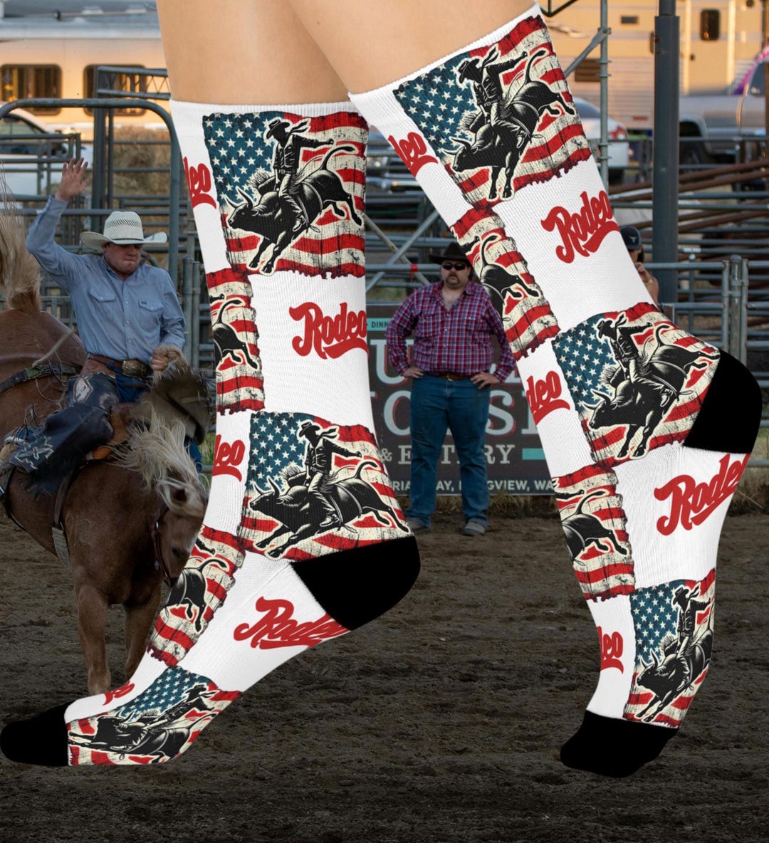 Rodeo Socks, Rodeo Cowboy, Girl Socks, Boy Gift, Rodeo Gift, Birthday ...