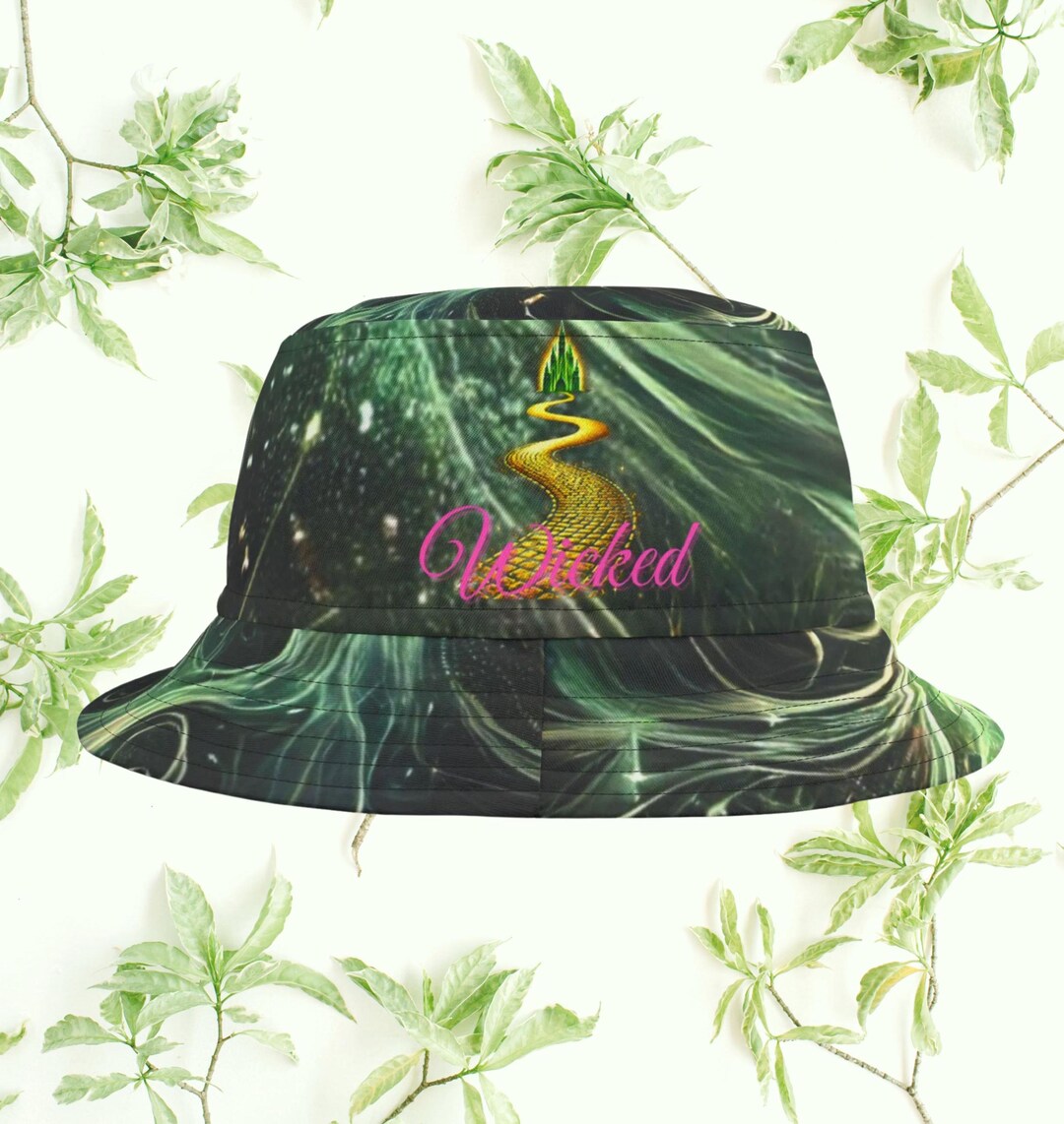 Wicked Vibe Bucket Hat, Perfect Wicked Fans Gift, Festival Hat, Wicked ...