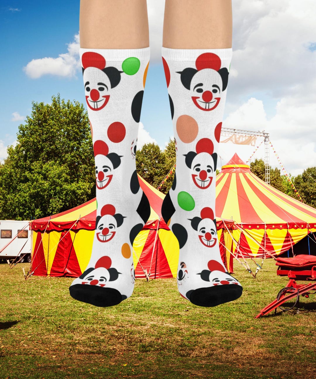 Perfect Clown Fans Gift - Clown Designed Socks, Gift for Circus Lovers ...