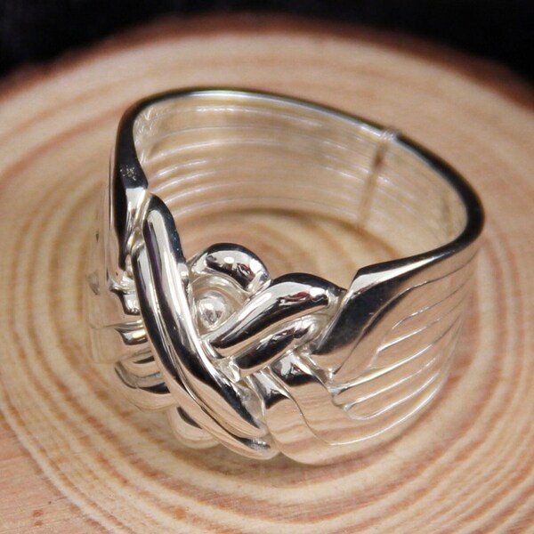 Puzzle Ring Mens - Etsy