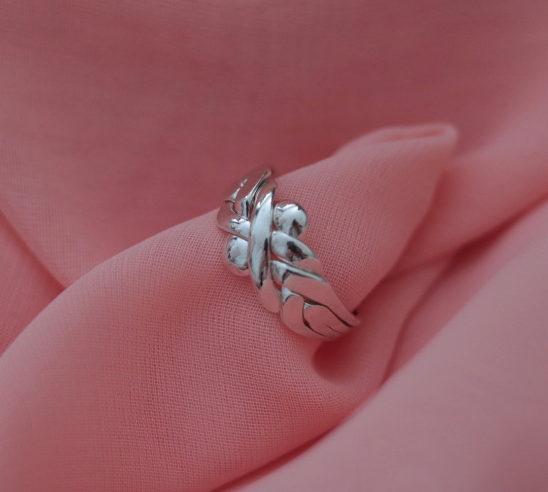 4 Band Puzzle Ring Timeless Classic - Sterling Silver - Etsy