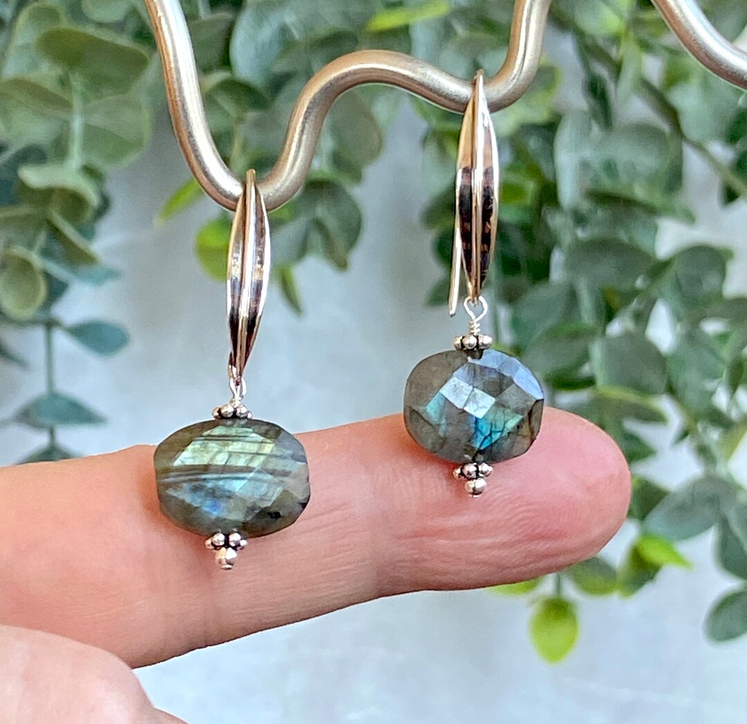 LABRADORITE!! FACETED Labradorite Gemstones With Balinese Sterling ...