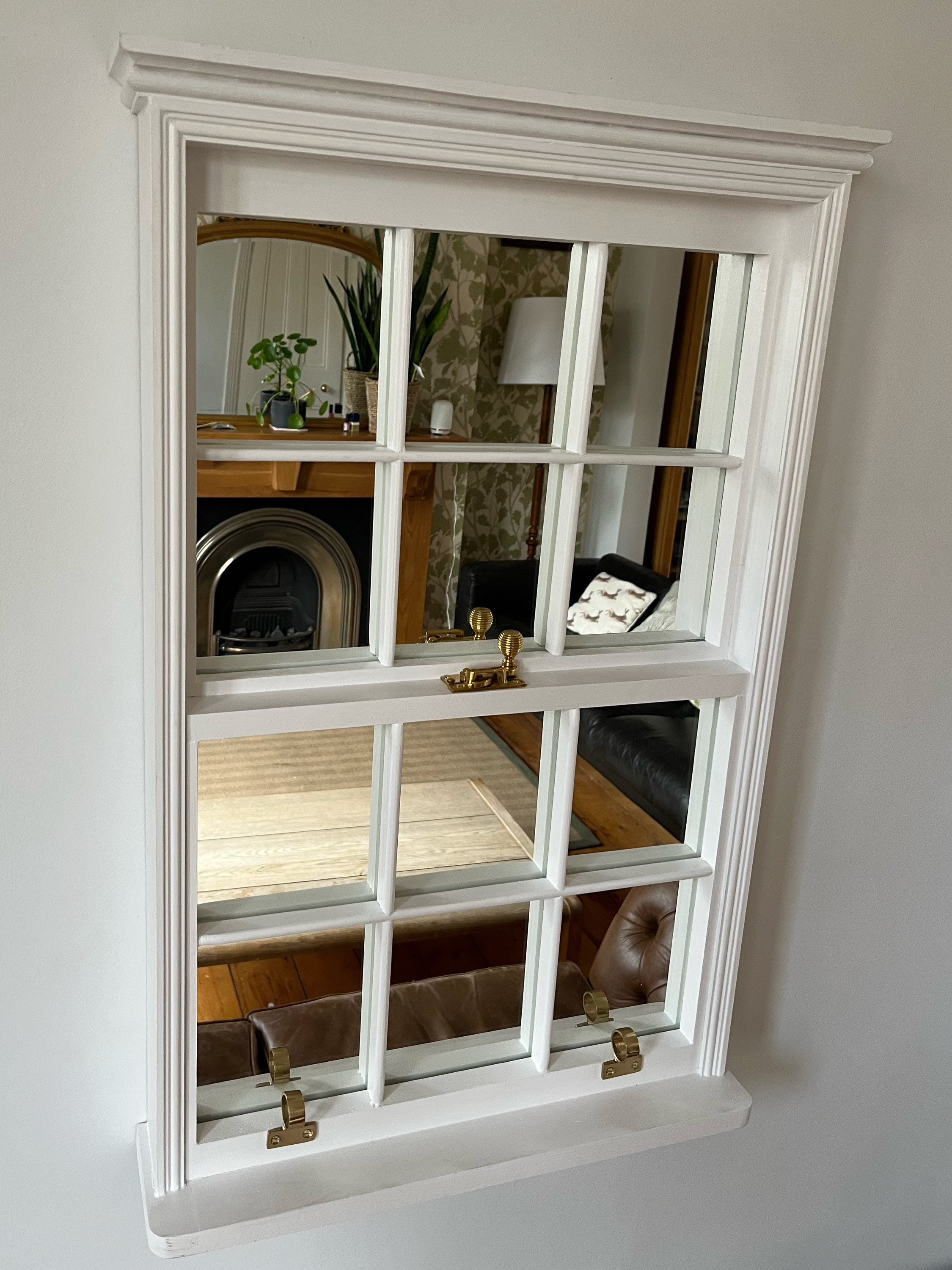 Window Mirror Window Style Mirror Window Frame Mirror - Etsy UK