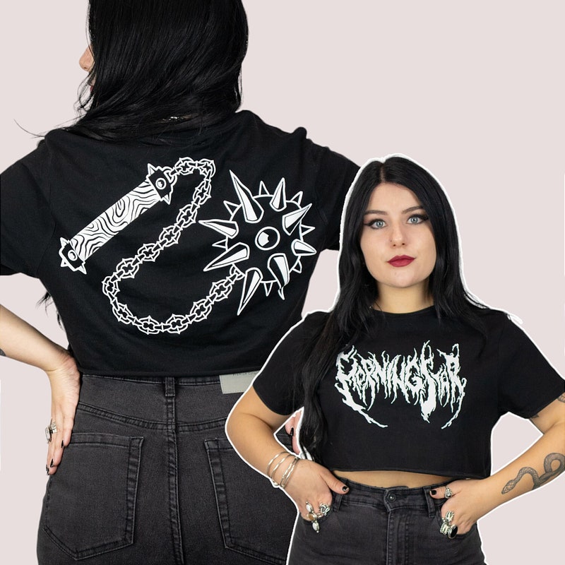 Skull Crop Top - Etsy