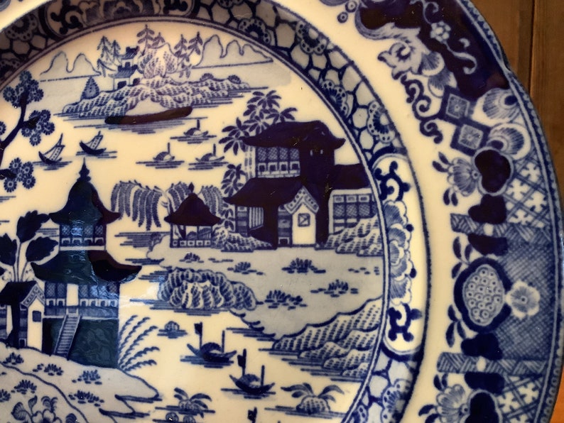 Masons Ironstone China Plate - Etsy