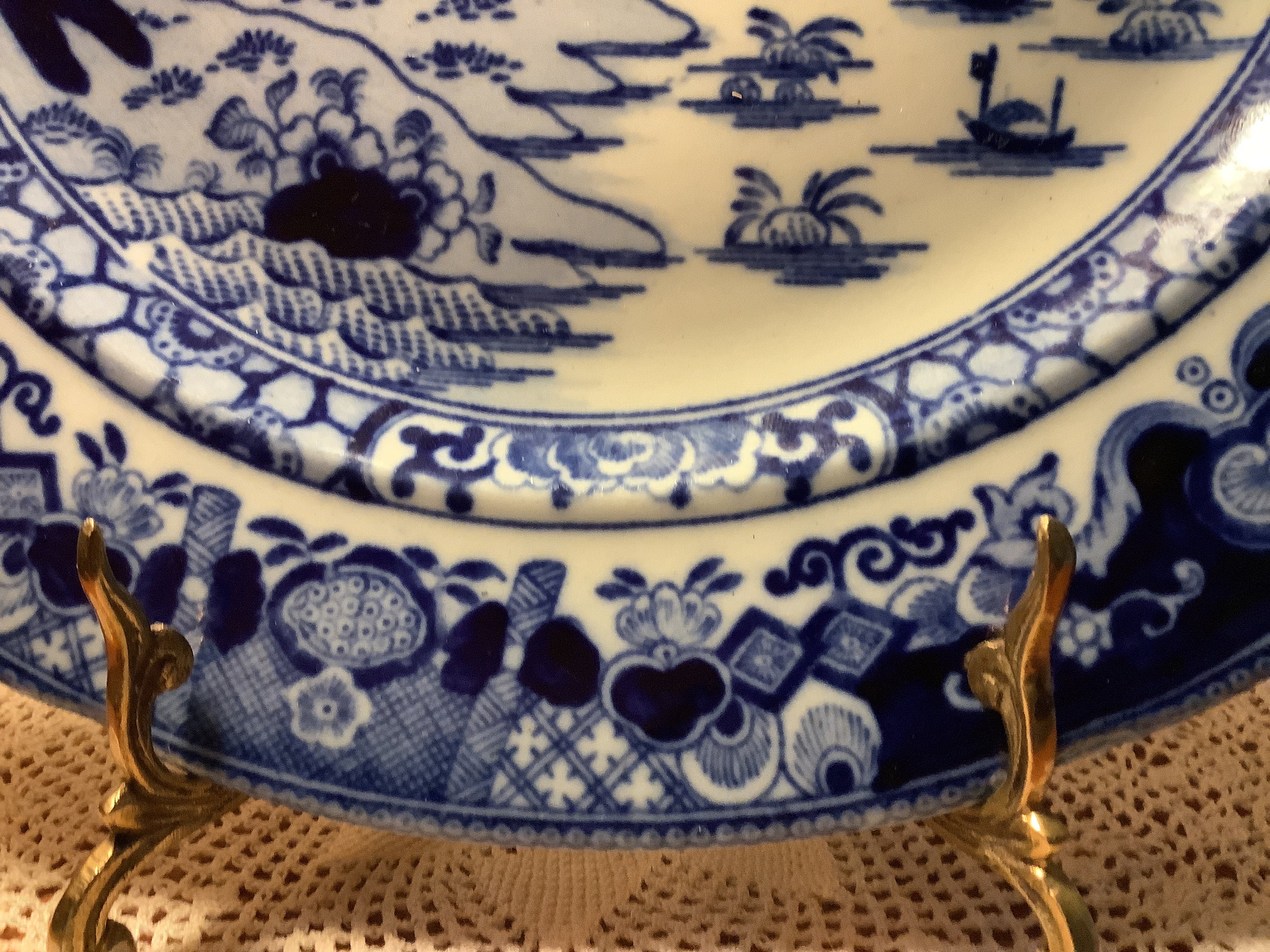 Masons Ironstone China Plate - Etsy