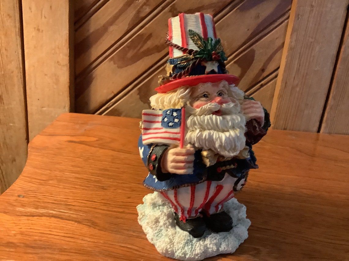 Uncle Sam Santa - Etsy