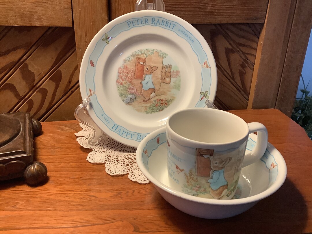 Peter Rabbit Dishes - Etsy