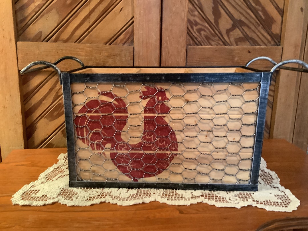 Rooster Box - Etsy