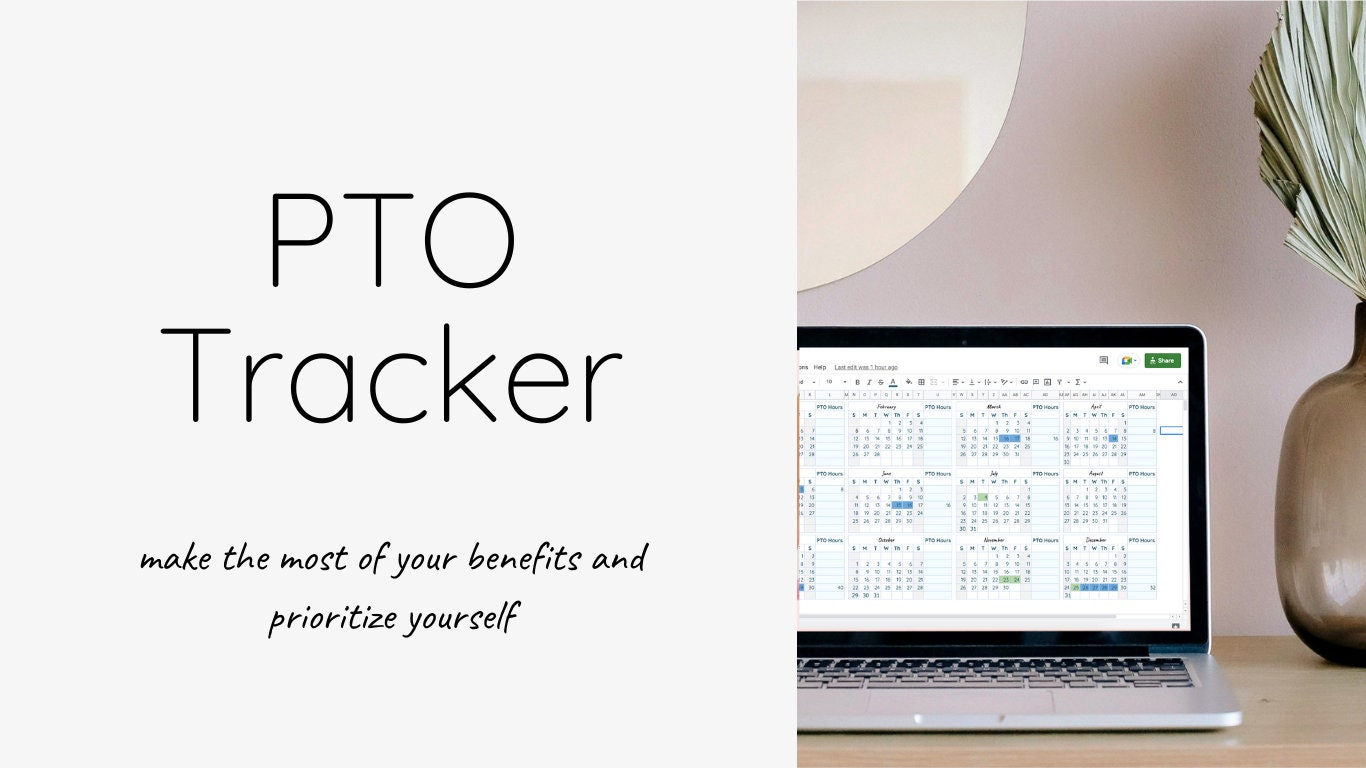 PTO Tracker (google Sheets Template) - Etsy